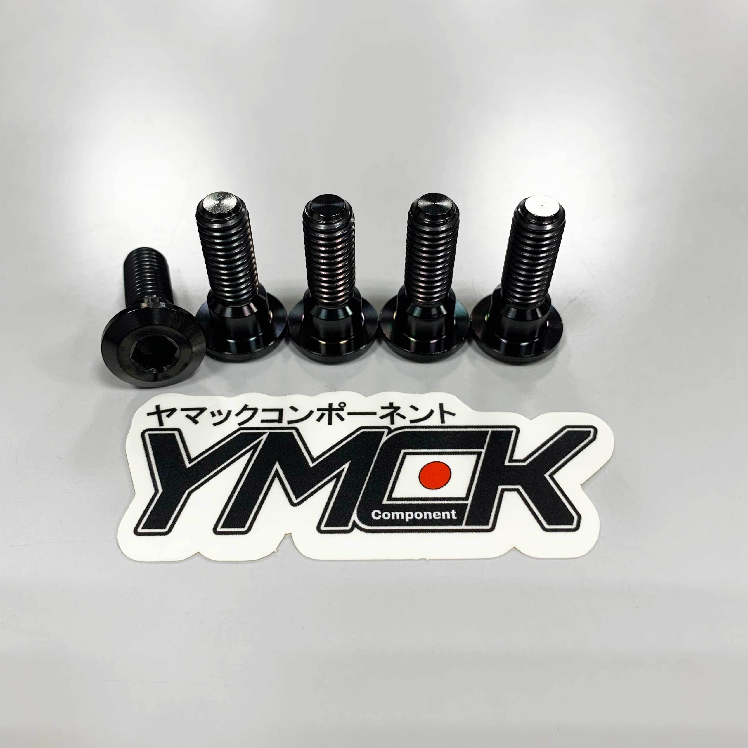 【YMCK】ブラックチタン リアブレーキディスクボルト for YAMAHA | YMCK Component（ヤマックコン ポーネント）